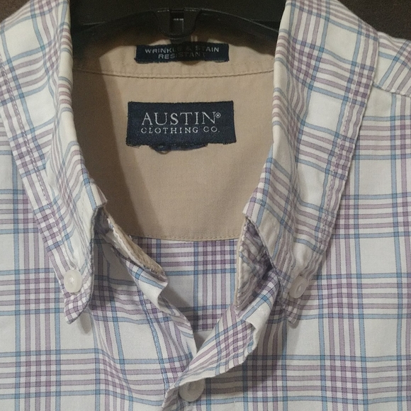 Austin Clothing Co. | Shirts | Austin Clothing Company Blue Pink White ...